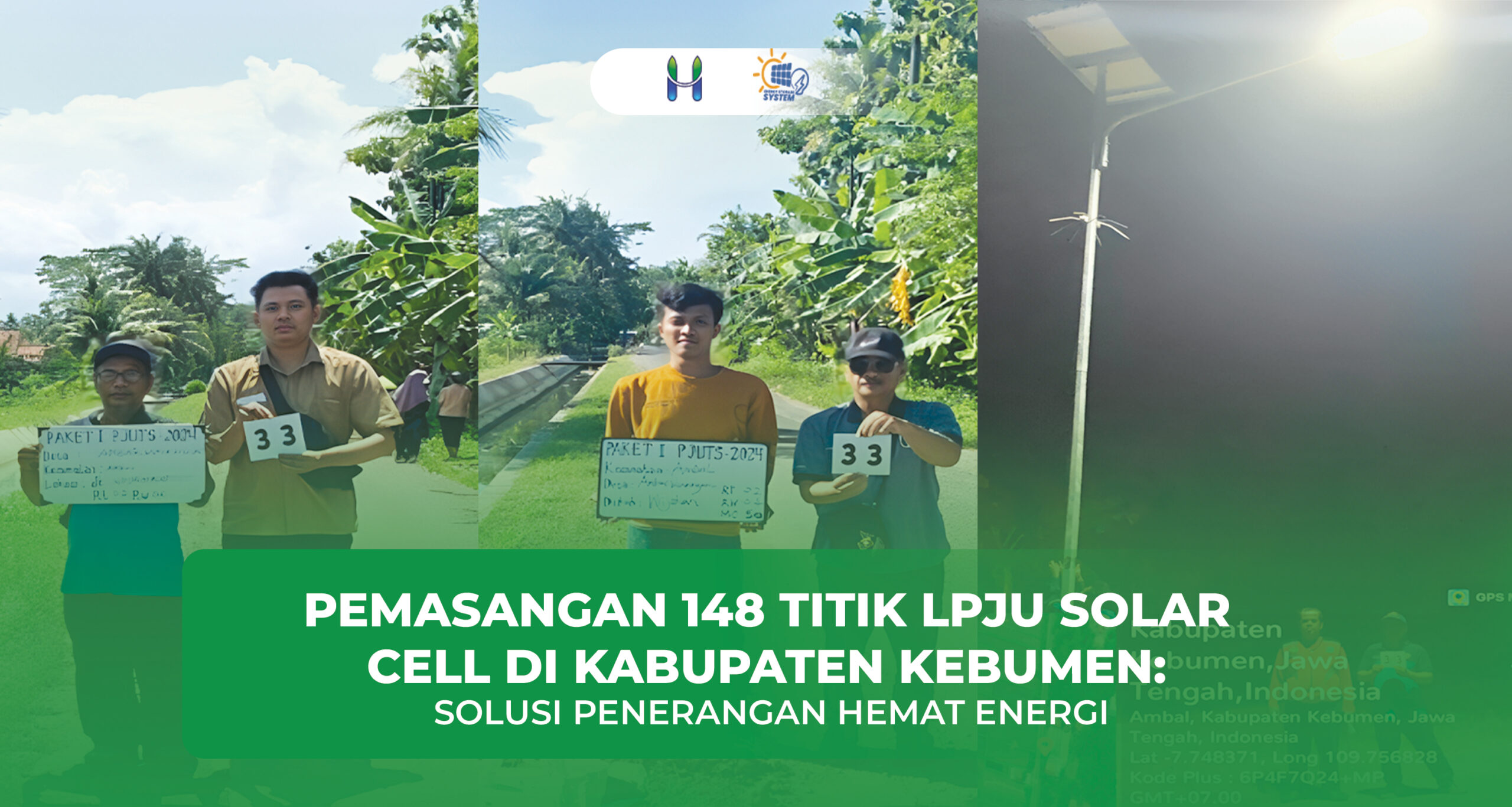 Pemasangan 148 Titik LPJU Solar Cell di Kebumen: Solusi Penerangan ...